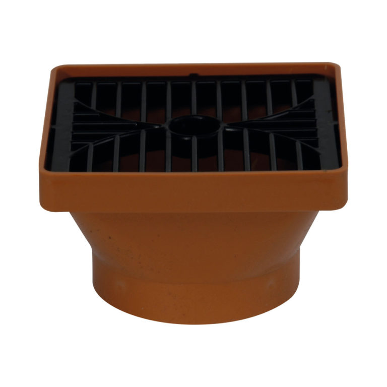110mm Underground Small Hopper Head & Grate | Speedy Plastics Ltd