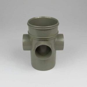 110mm Solvent Long Boss Pipe Olive Grey Polypipe SJ454G | Speedy ...