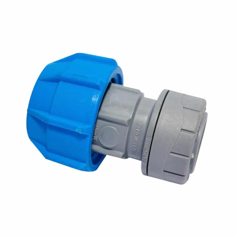 Copper Tap 25mm X 25mm Poly Brass Stop Cock Mdpe Pipe 25mm