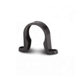 40mm Waste Pipe Clip Black (bag of 10) | Speedy Plastics Ltd