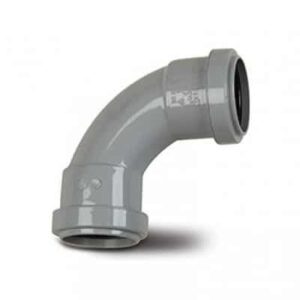 32mm Pushfit Waste Fitting 90d Swept Bend Grey (bag of 10) | Speedy ...
