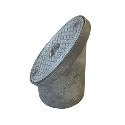 160mm Oval Rodding Eye Aluminium | Speedy Plastics Ltd