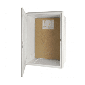 Built In Electric Meter Box Recessed White | Speedy Plastics Ltd