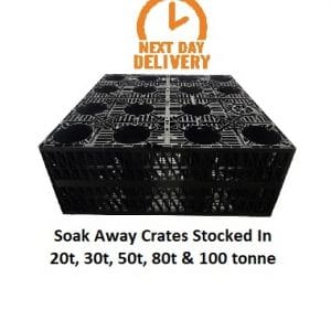 Soakaways Crates - Plastic Soakaway Crates, Attenuation Crates & Membranes