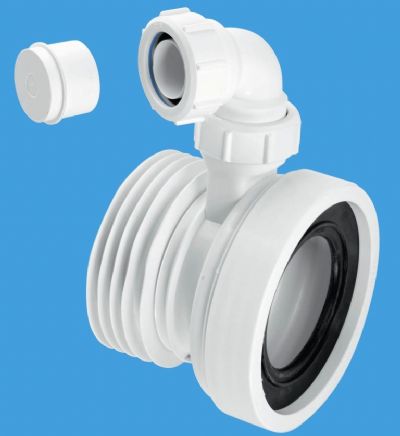 McAlpine Wc-Con1v WC Pan Connector Bossed Inlet 32mm | Speedy Plastics Ltd