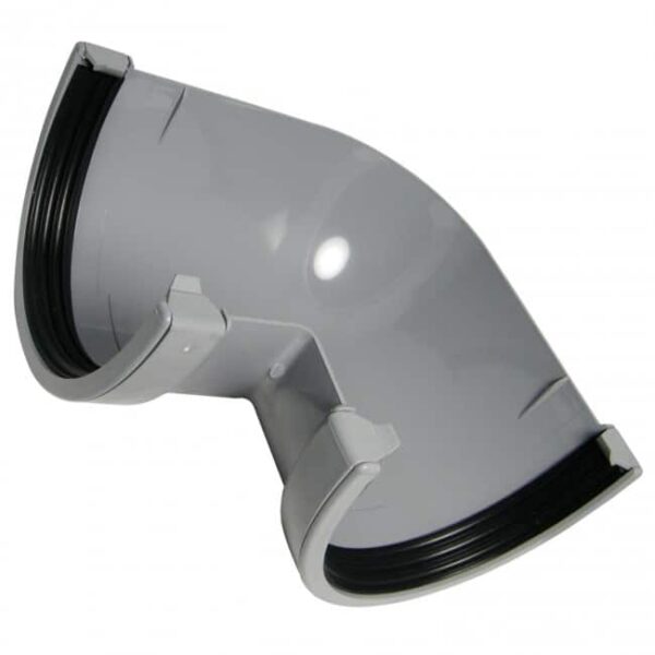 Commercial Guttering 90d External Gutter Angle 170mm Grey | Speedy ...