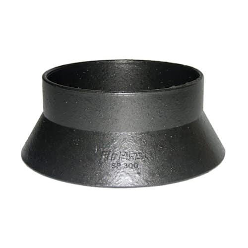 110mm Cast Iron Effect Soil Weathering Collar Floplast pack (2 ...