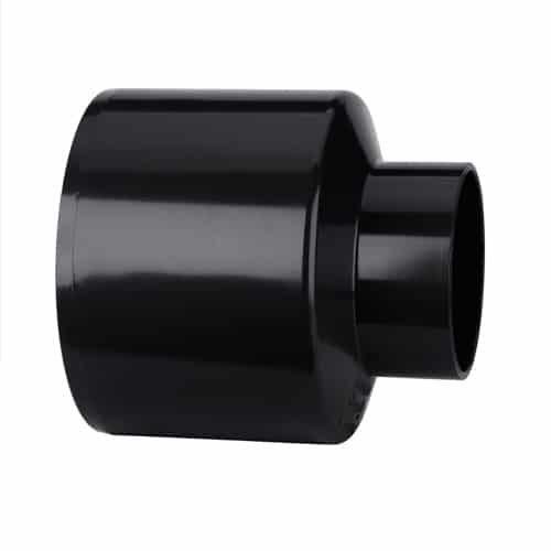 110mm Soil – 50mm Waste Adaptor Black Polypipe | Speedy Plastics Ltd