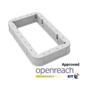 Stakkabox BT Quadbox | Concrete Infill Covers | Speedy Plastics