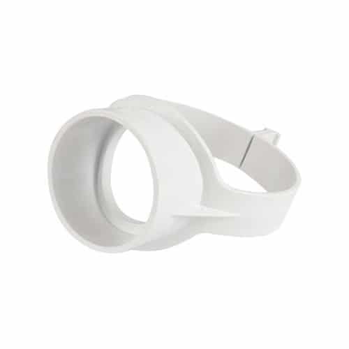 110mm Solvent Weld Soil Strap on Boss Nut & Bolt Type White | Speedy ...
