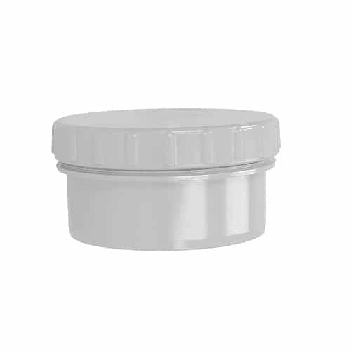 110mm Soil Access Cap White | Speedy Plastics Ltd