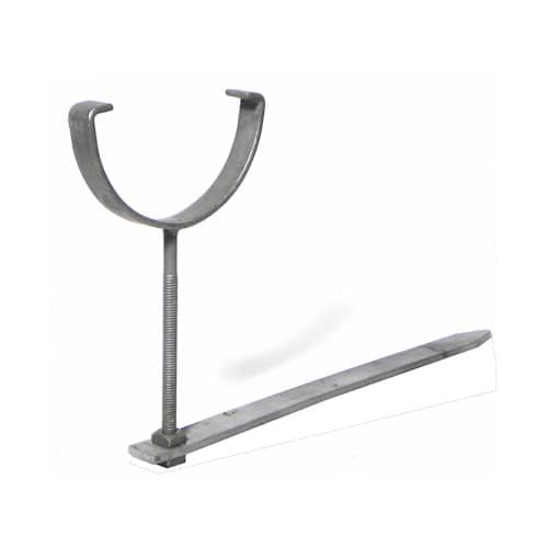 Half Round Rise And Fall Bracket Galvanised | Speedy Plastics