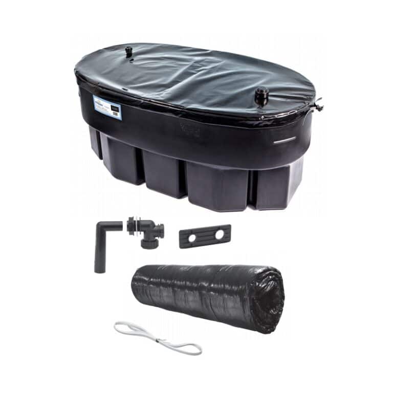 25 Gallon Oval Cold Water Loft Tank Complete Kit | Speedy Plastics Ltd