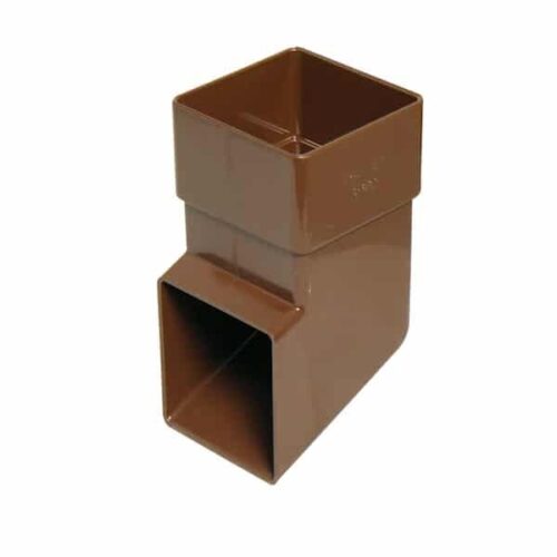 Square Down Pipe Shoe Floplast 65mm RBS3 | Speedy Plastics Ltd