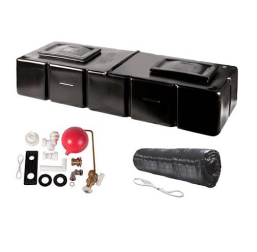 70 Gallon-318 litre Cold Water Coffin Loft Tank Complete Kit 64″x24″x19 ...