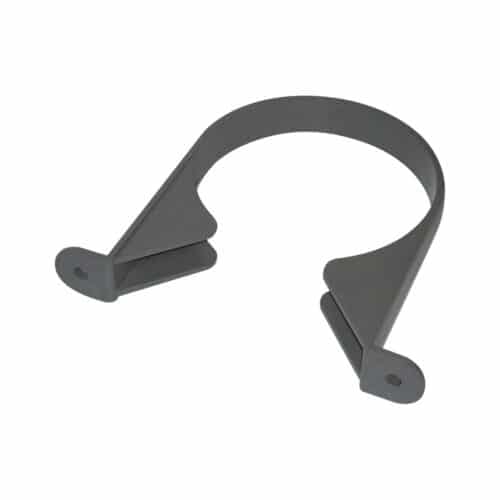 110mm Soil Pipe Clip Anthracite Grey Floplast | Speedy Plastics Ltd